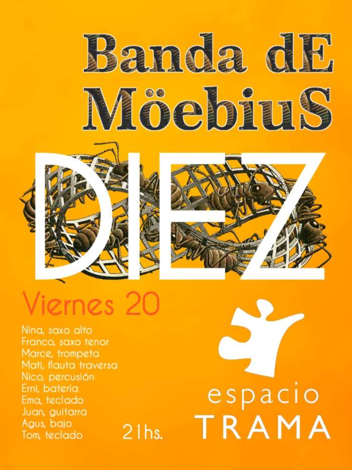 espacio TRAMA - Banda de Möebius